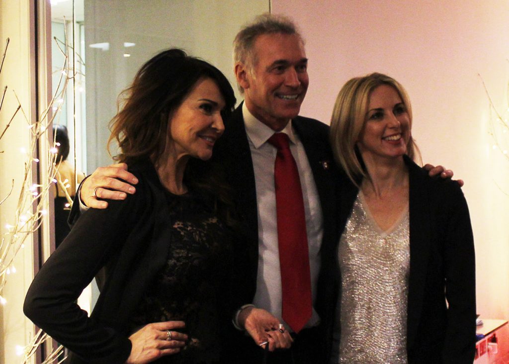 Lisa Harris & Dr Hilary Jones Launch 3D- skinmed in Knightsbridge ...